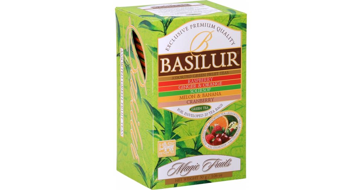 BASILUR Magic Fruits Green Assorted Gastro-Teebeutel 25x1,5g | MIX-TEE