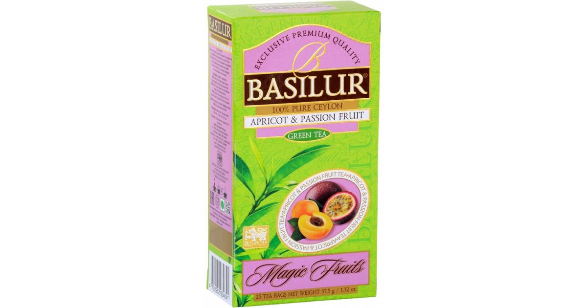 BASILUR Magic Green Apricot & Passion Fruit Aufgussbeutel 25x1,5g | MIX-TEE
