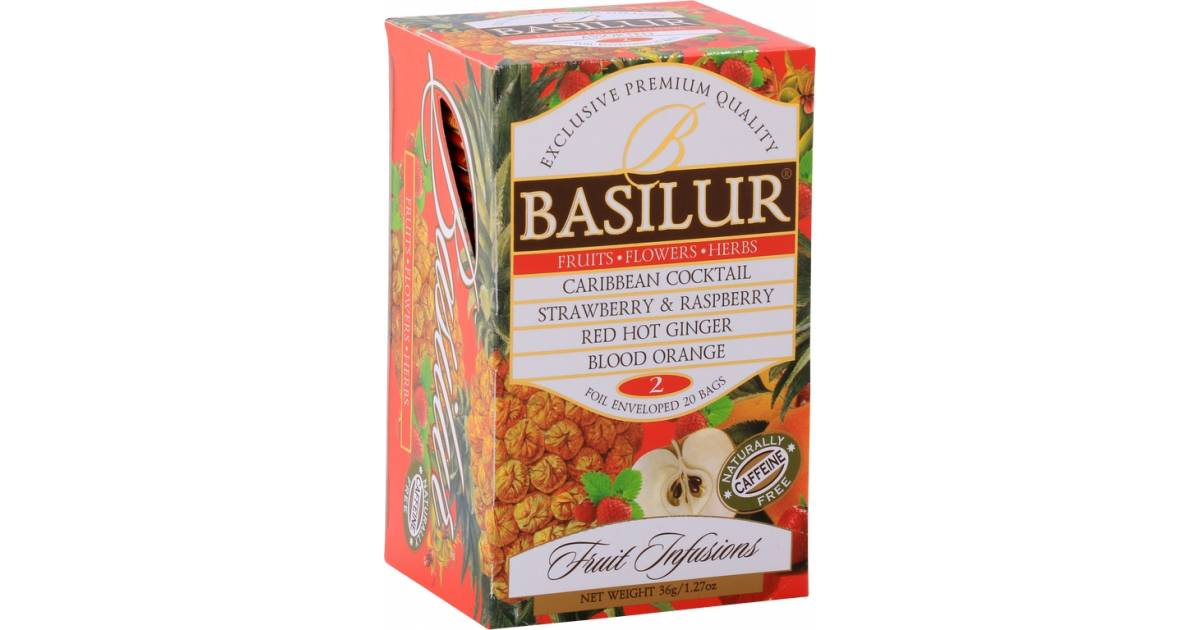 BASILUR Fruit Infusion Assorted 2 Gastro-Teebeutel 25x1,8g | MIX-TEE