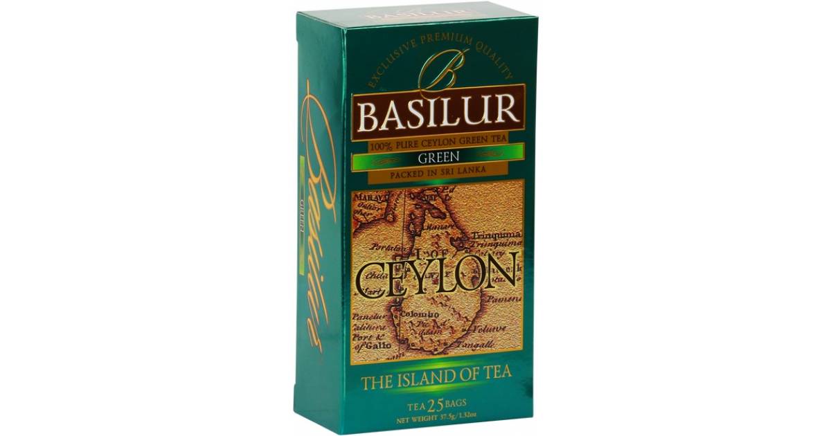 BASILUR Island of Tea Green Aufgussbeutel 25x1,5g | MIX-TEE
