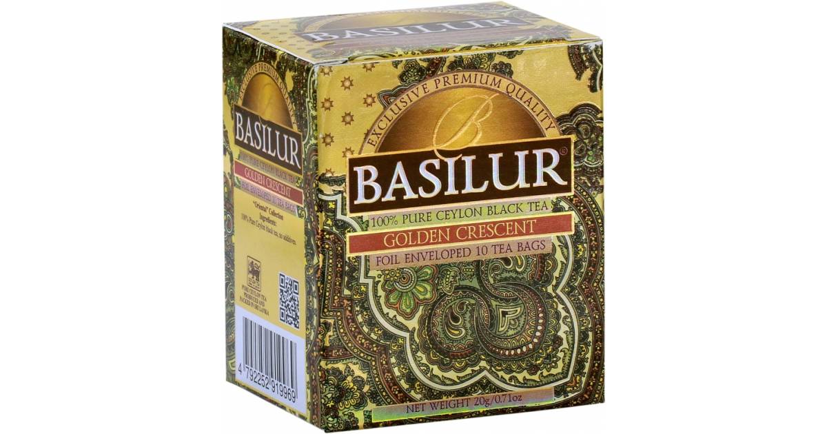 BASILUR Orient Golden Crescent Gastro-Teebeutel 10x2g | MIX-TEE