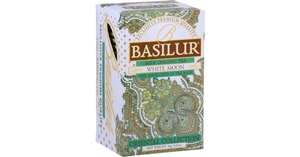 BASILUR Orient White Moon Gastro-Teebeutel 25x1,5g | MIX-TEE