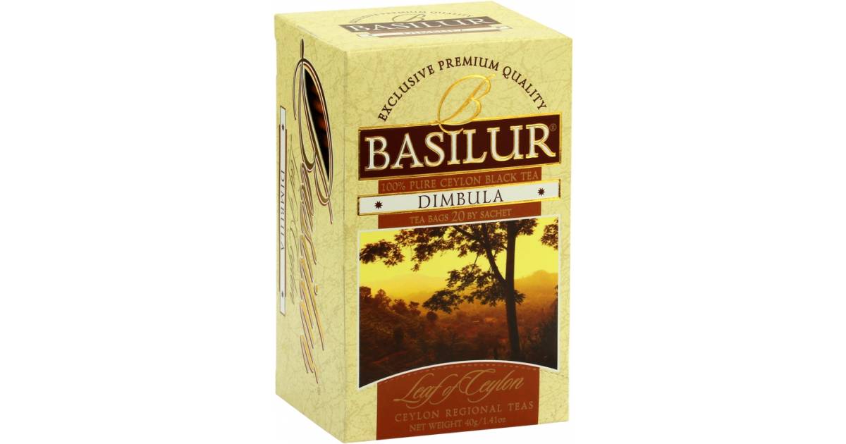 BASILUR Leaf of Ceylon Dimbula Gastro-Teebeutel 25x2g | MIX-TEE