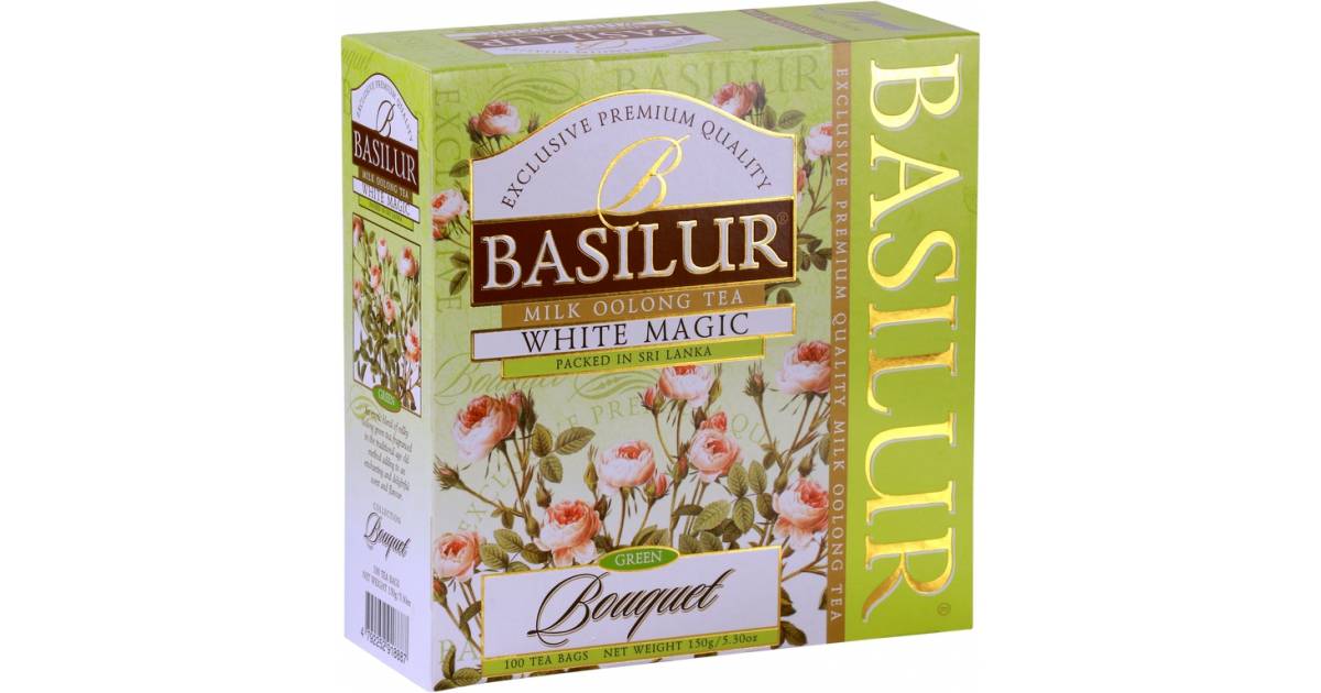 BASILUR Bouquet White Magic Aufgussbeutel 100x1,5g | MIX-TEE