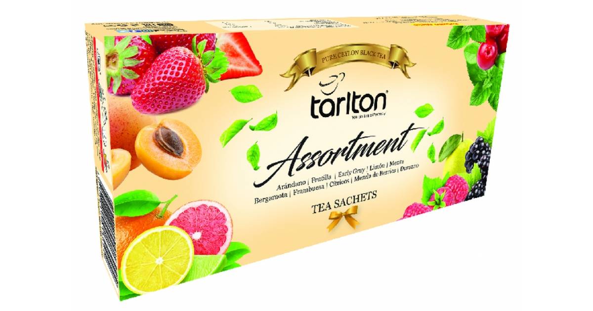 TARLTON Assortment 10 Flavour Black Tea Papierverpackung 100x2g | MIX-TEE