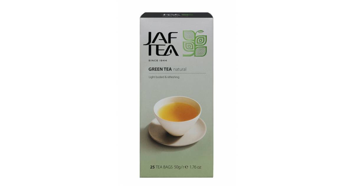 JAFTEA Green Natural Teebeutel 25x2g | MIX-TEE