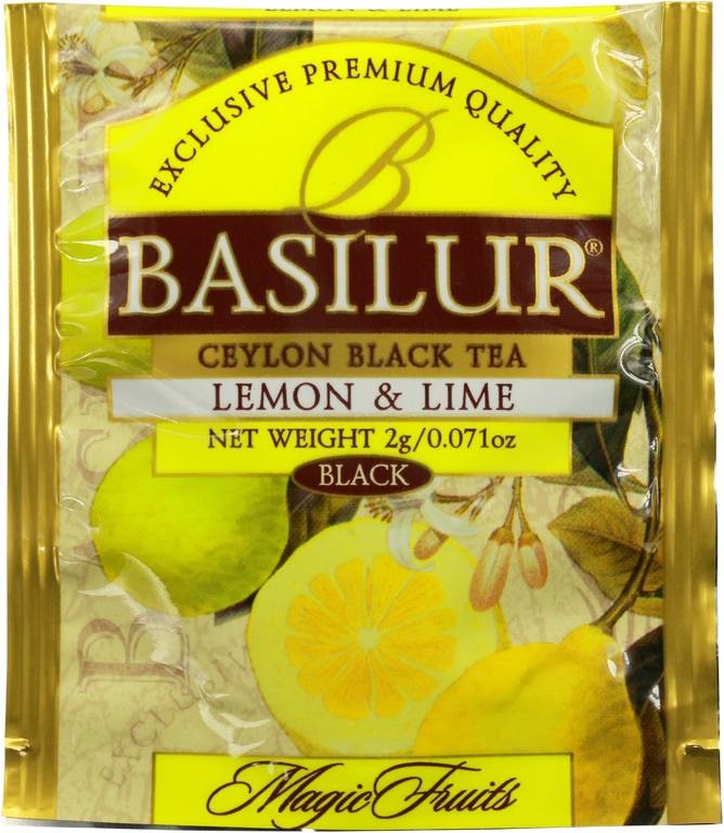 BASILUR Horeca Magic Lemon Lime Gastro-Teebeutel | MIX-TEE